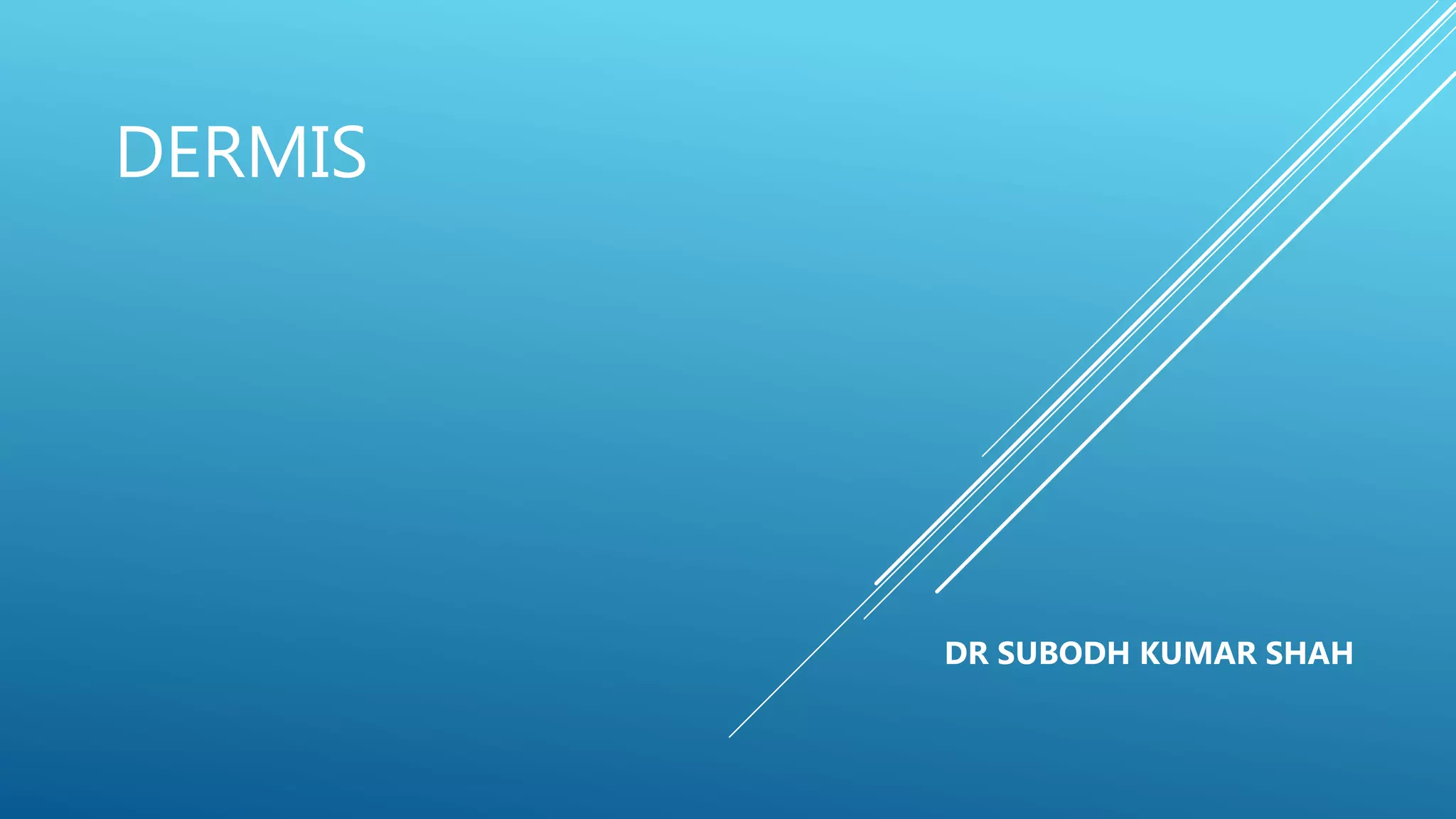 Dermis | PPTX