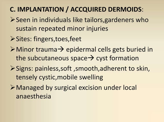 Dermoid cyst | PPTX