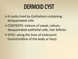 Dermoid cyst | PPTX