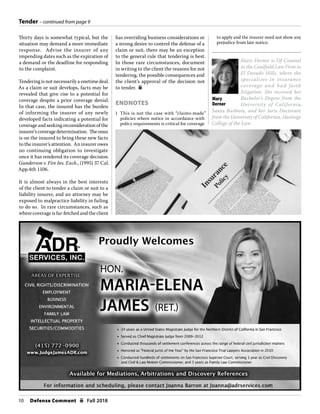 The Importance of Tendering Your Defense to an Insurer | PDF