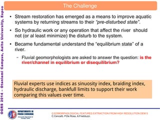 A toolkit for identifying and measuring physical streams features from ...