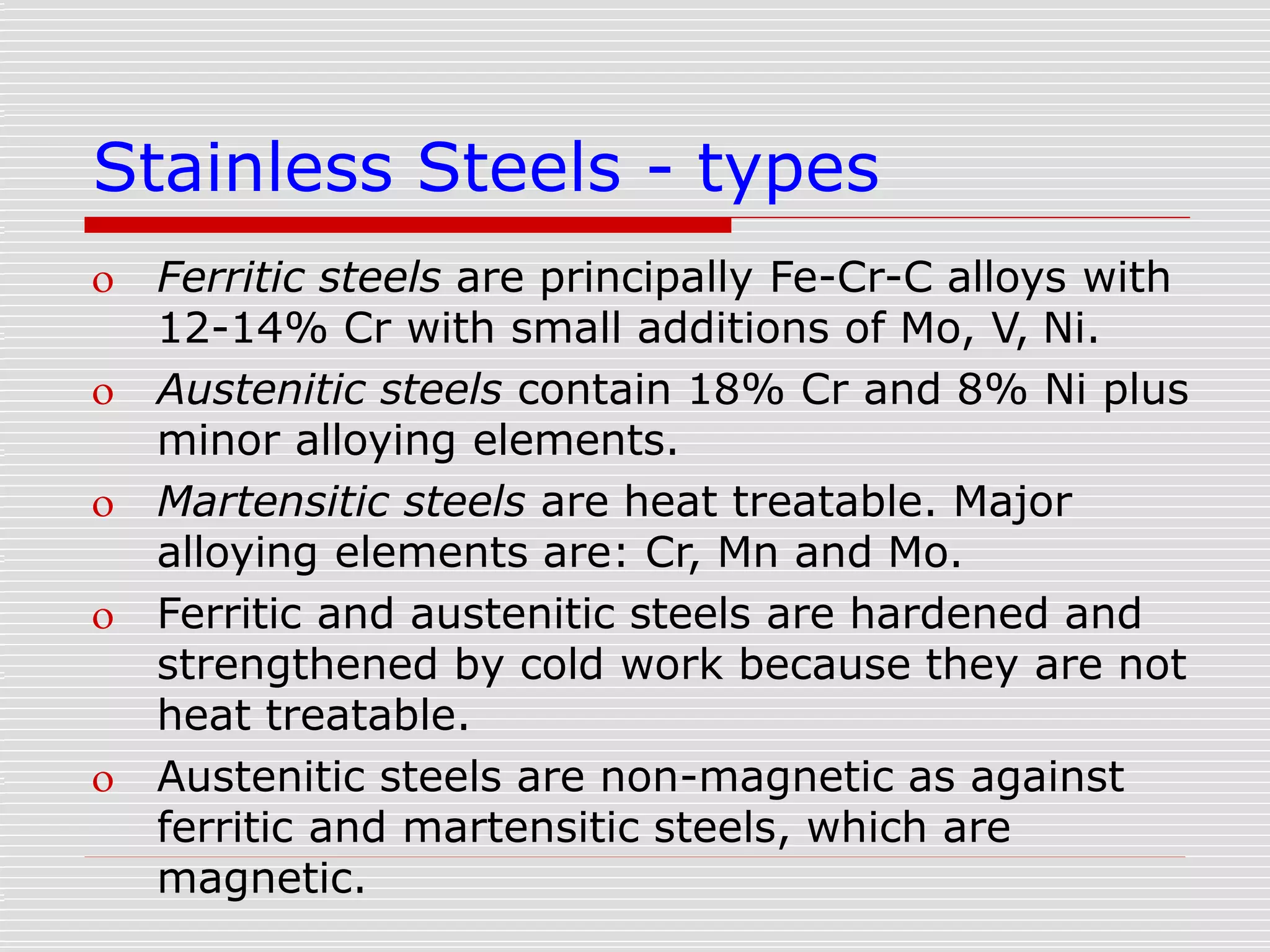 ferrous alloys | PPTX | Chemistry | Science
