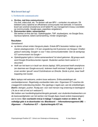 De roze wolk (projectplan & toolbox) | PDF