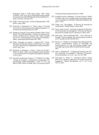 DER in Portugal: State-of-the-art of the Two Major Repositories in ...