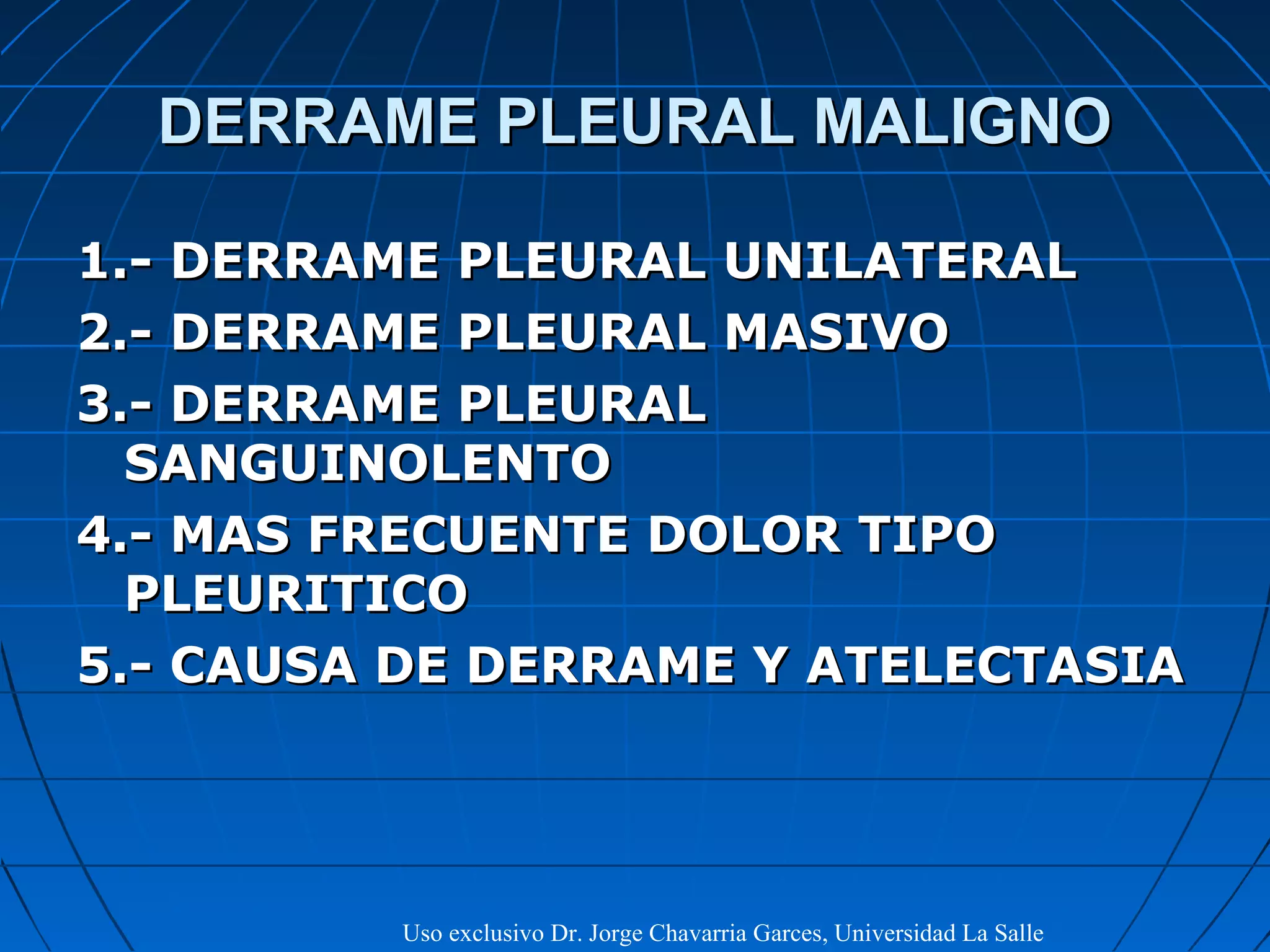 Derrame pleural | PPT