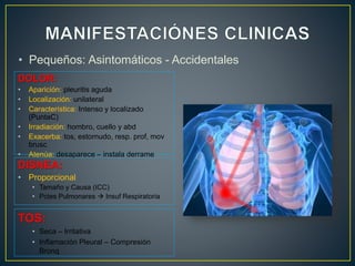 Derrame pleural - Clínica - Sidney Calderón - Universidad de Guayaquil ...