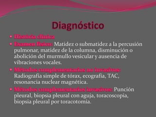 Derrame Pleural | PPTX