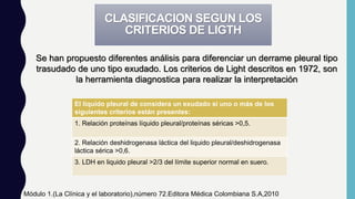 Derrame pleural | PPTX