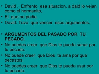 Derribando Argumentos | PPT