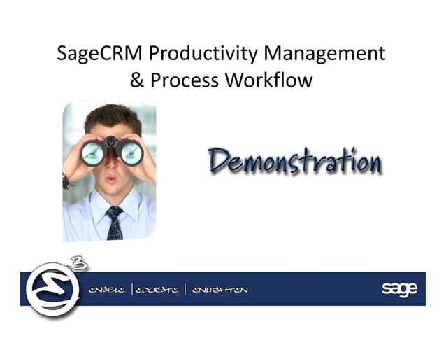 Derrick lildhar bringing it together with sage crm | PPT