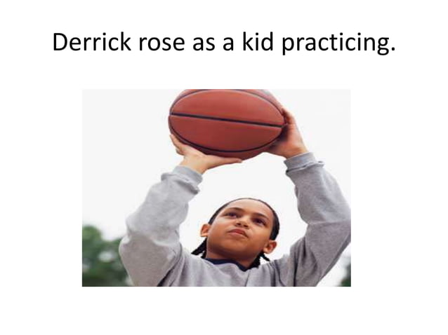 Derrick rose | PPTX
