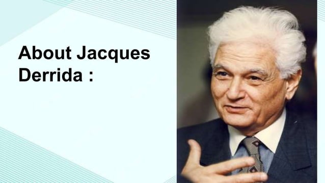 Explanation of deconstruction with several examples | PPT