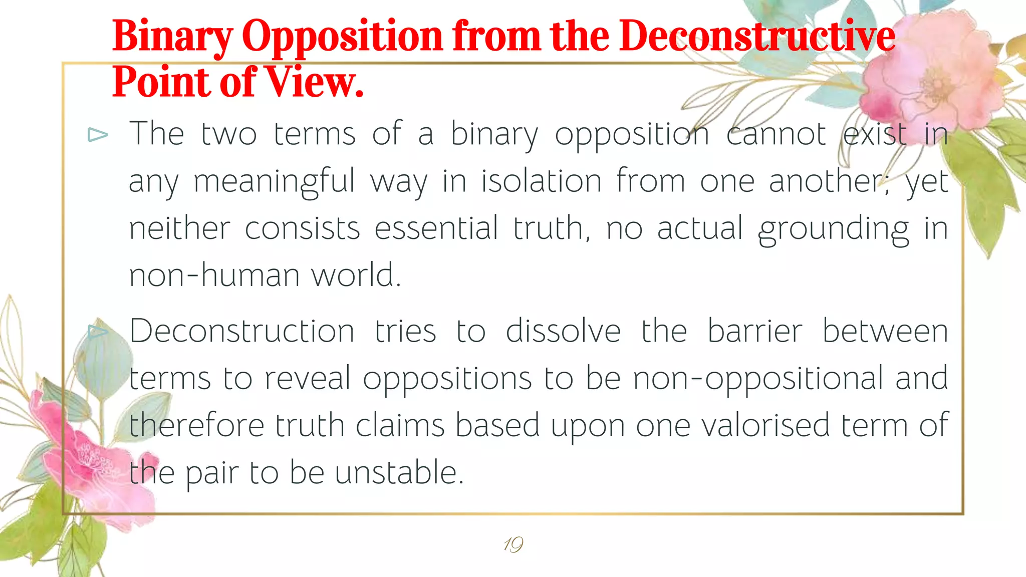 Structure, sign and play in Discourse of Human Sciences Jacques Derrida | PPTX
