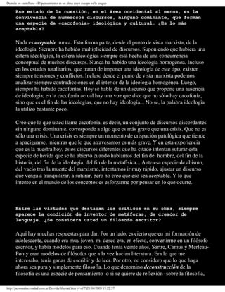 Derrida, Jacques El Pensamiento Es Un Alma Cuyo Cuerpo Es La Lengua | PDF