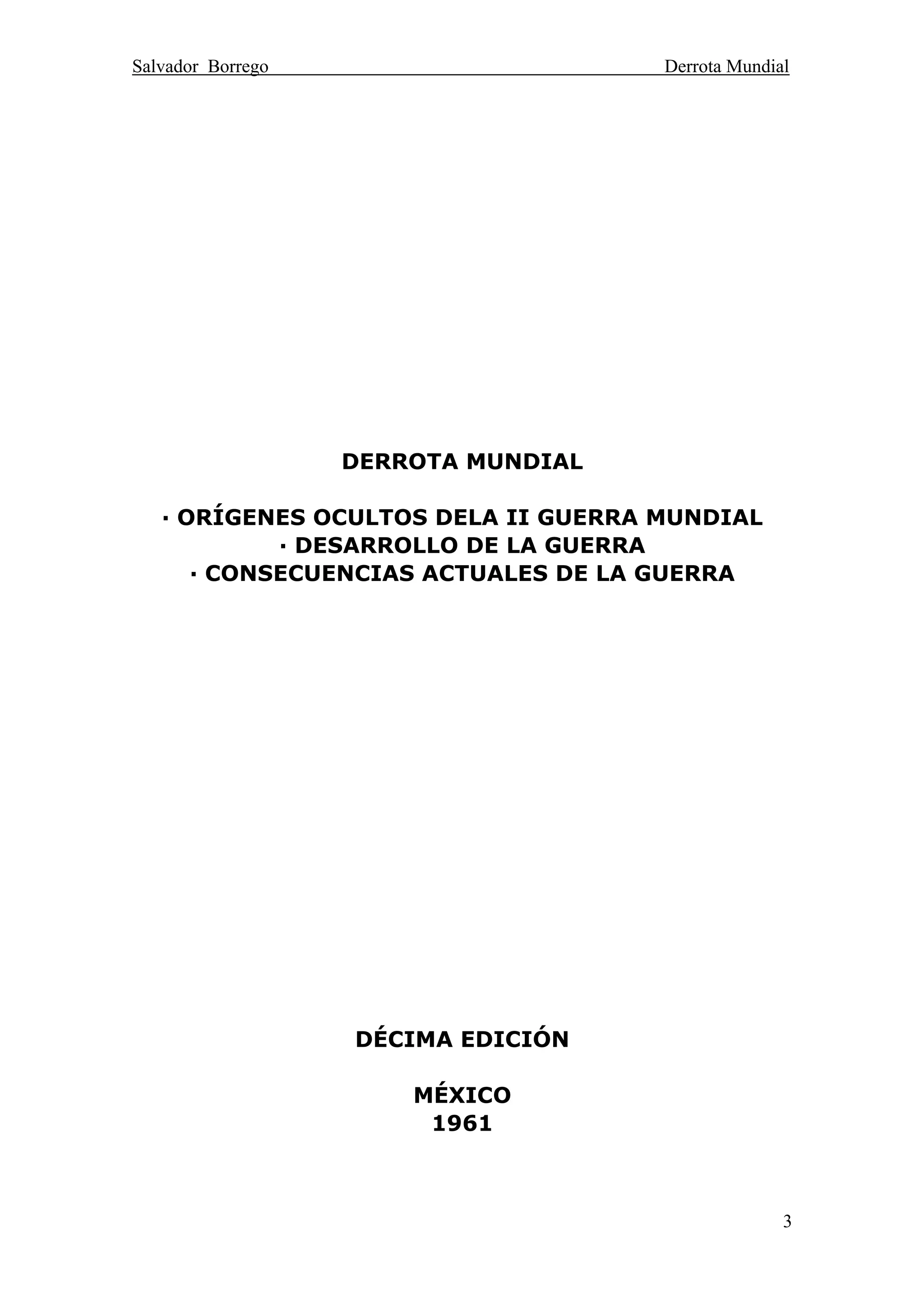 Derrota mundial-salvador-borrego | PDF