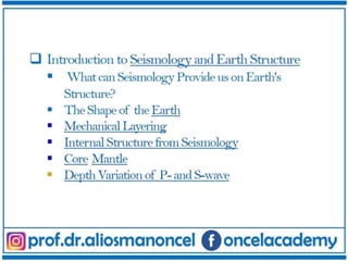 Sismotektonik : Ders 02 | PPT