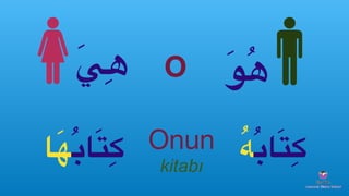 Arabic grammar-lesson 6.Beginner level pronouns. | PPT