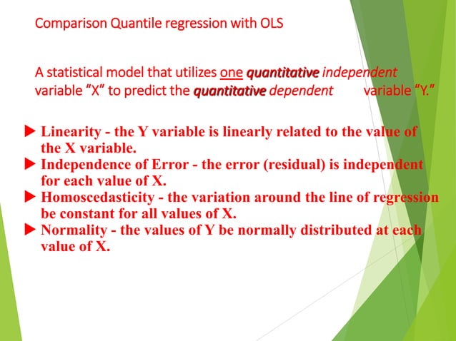ders 8 Quantile-Regression.ppt | Physics | Science