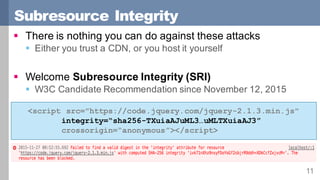 Subresource Integrity | PPT