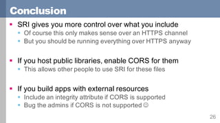 Subresource Integrity | PDF