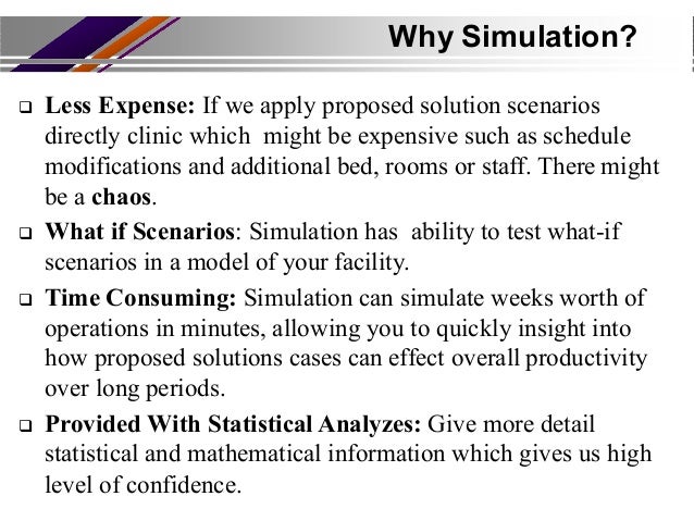 Discrete Event Simulation in Healthcare