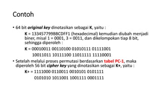 Data Encryption Standard (DES) | PDF