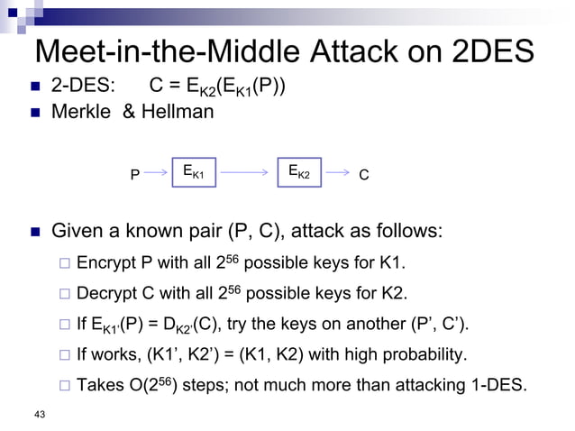 Data Encryption standard in cryptography | PPTX