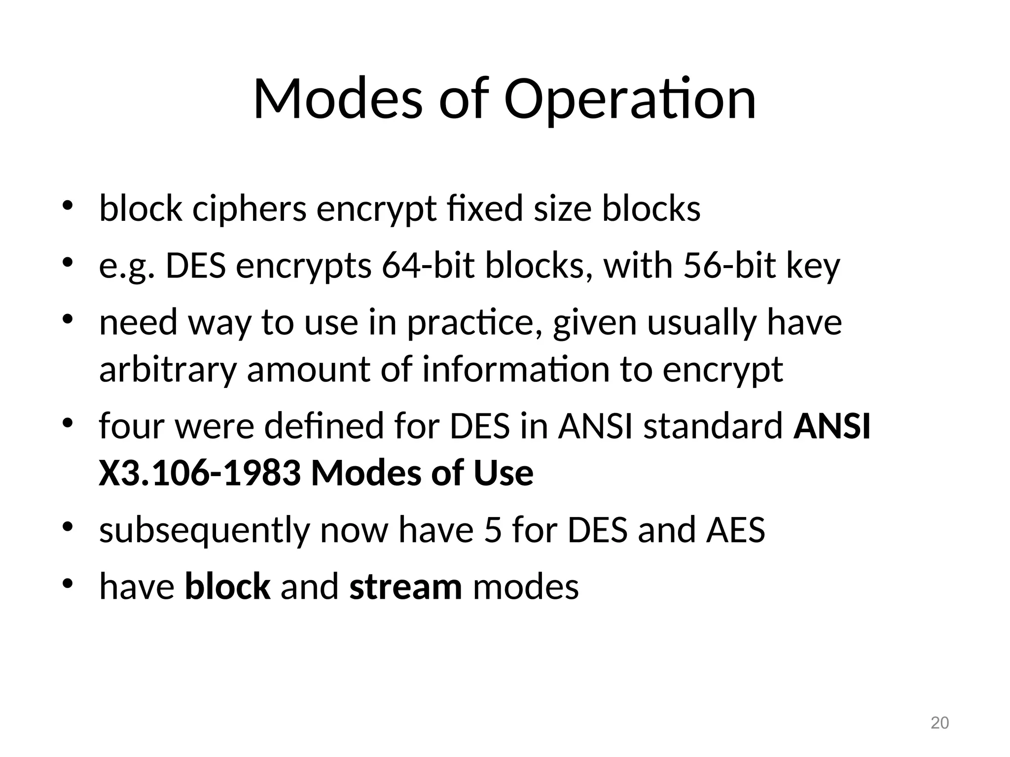 DES.pptThe Data Encryption Standard (DES) is a symmetric block cipher ...