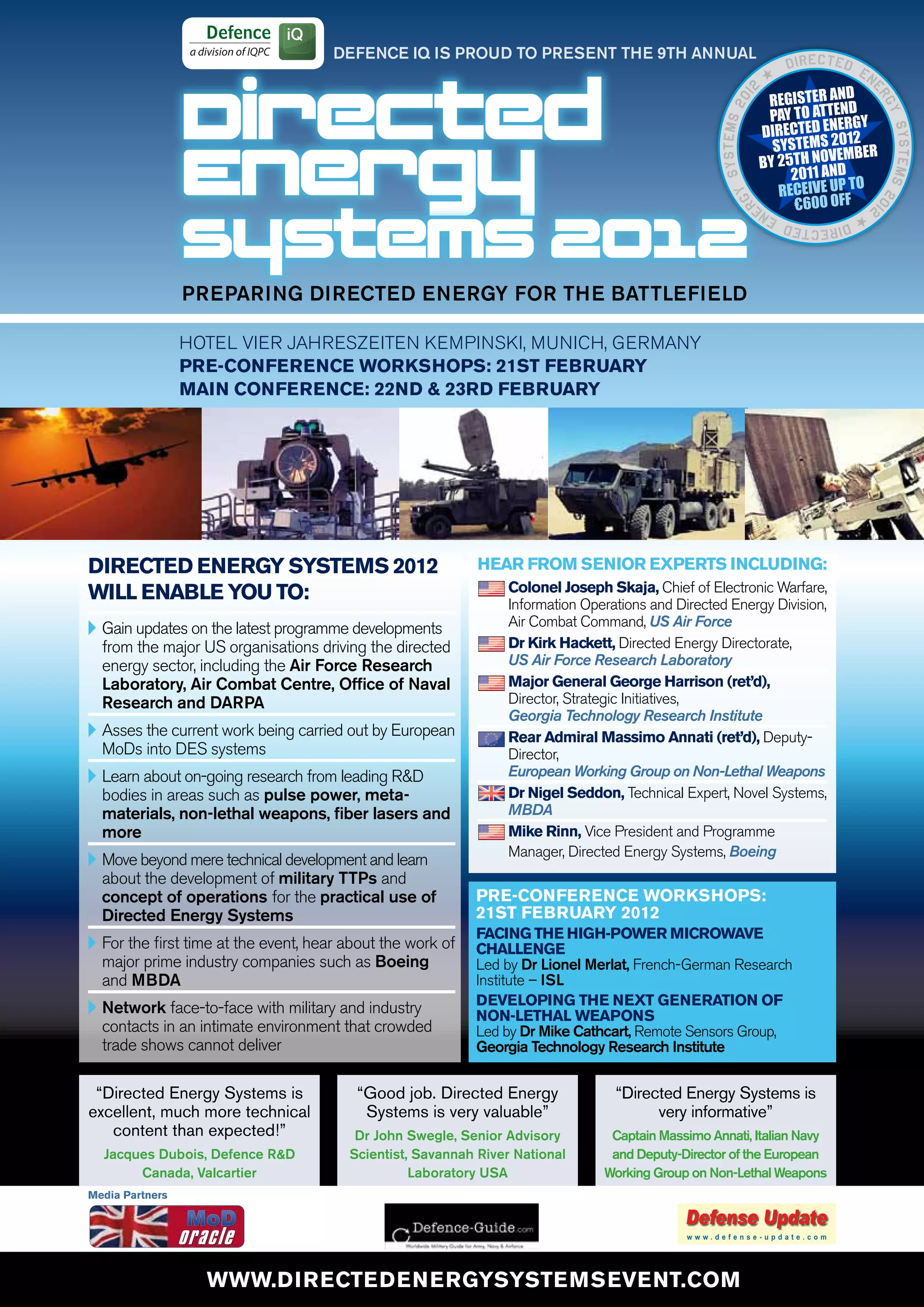 Directed Energy Systems 2012 | PDF