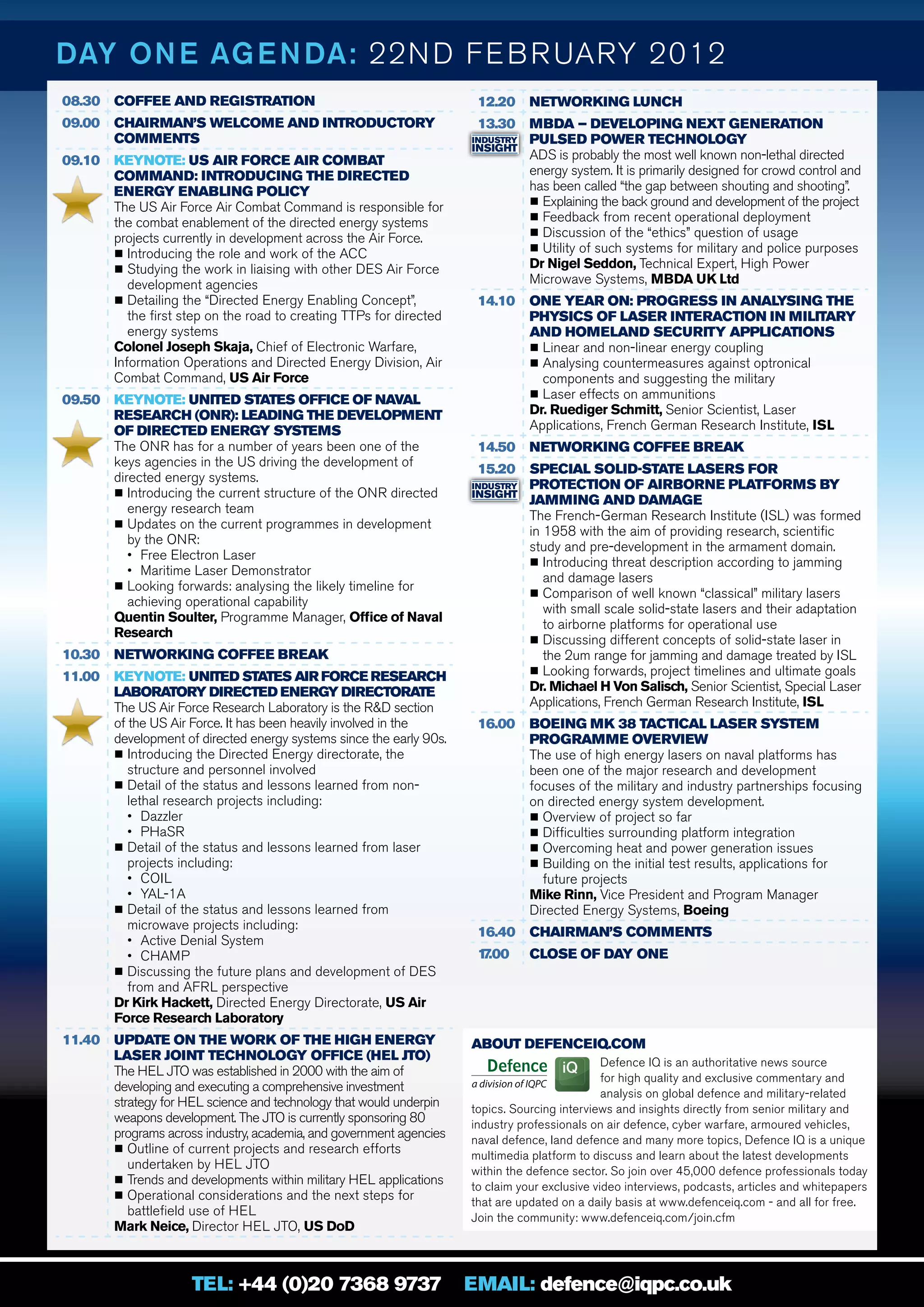 Directed Energy Systems 2012 | PDF