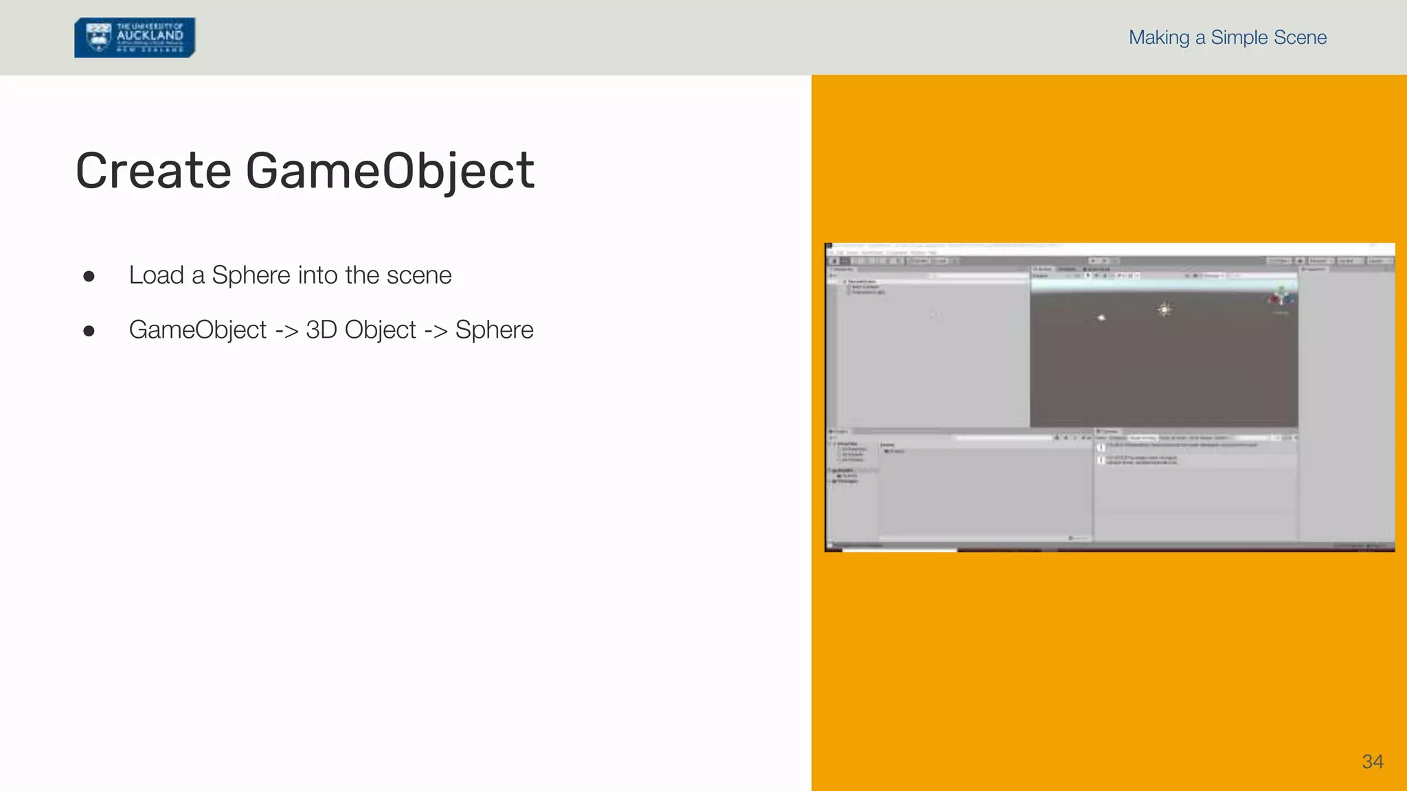 Introduction To Unity Pptx 3 D Graphics Computer Software And