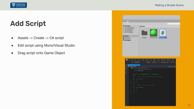 Introduction To Unity And Vuforia For Augmented Reality And Image Tracking Ppt