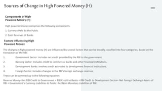 Determinants of Money Supply and Noney Multiplayer Process | PPT