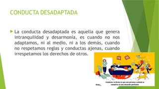 DESADAPTACION SOCIAL PSICOLOGIA UNIVERSIDAD | PPT