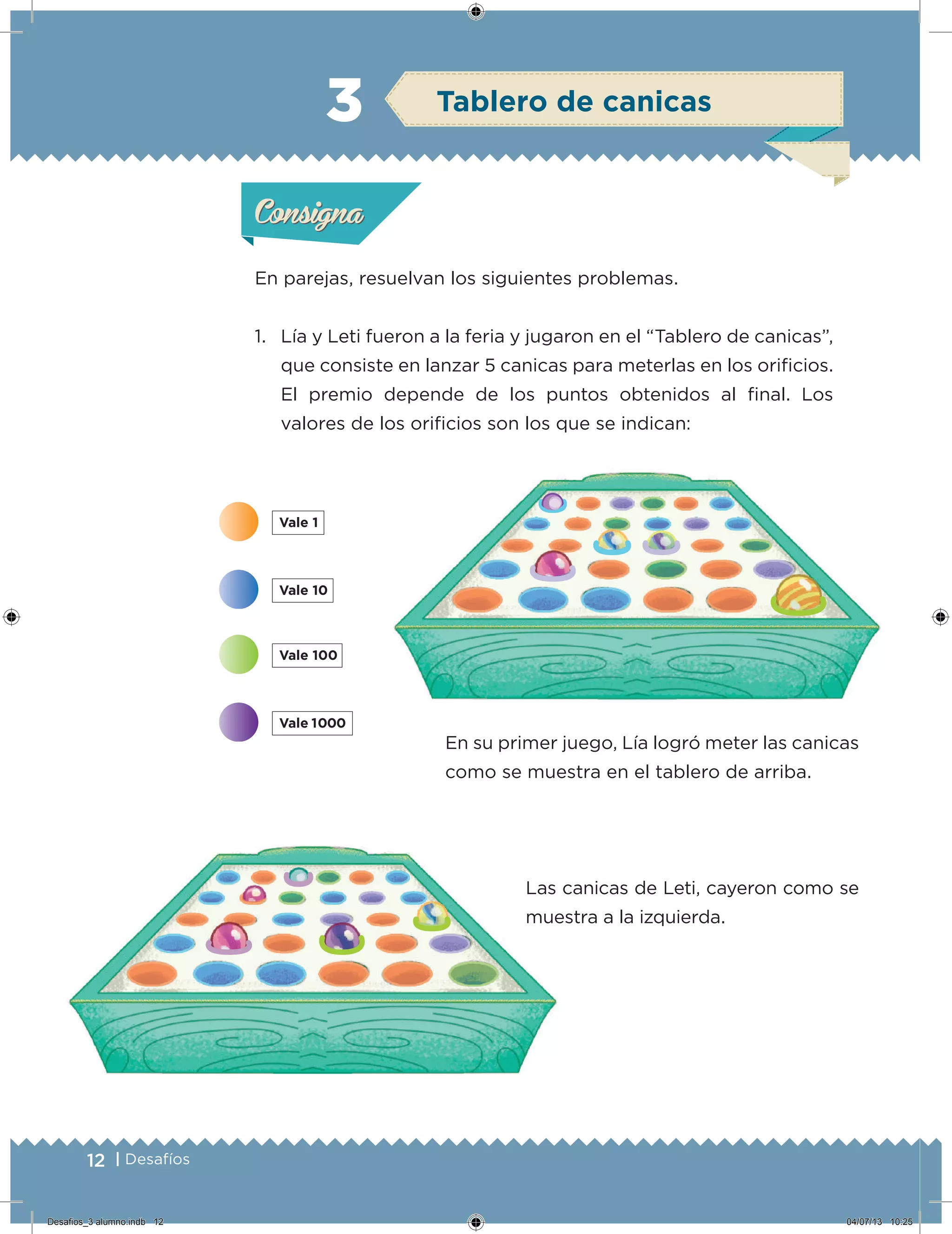 Desafios matematicos-tercer-primaria-tercer-grado-alumnos | PDF