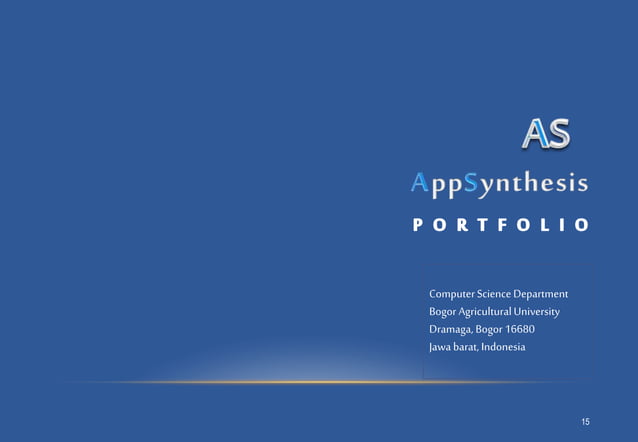 Appsynthesis Portofolio | PPT