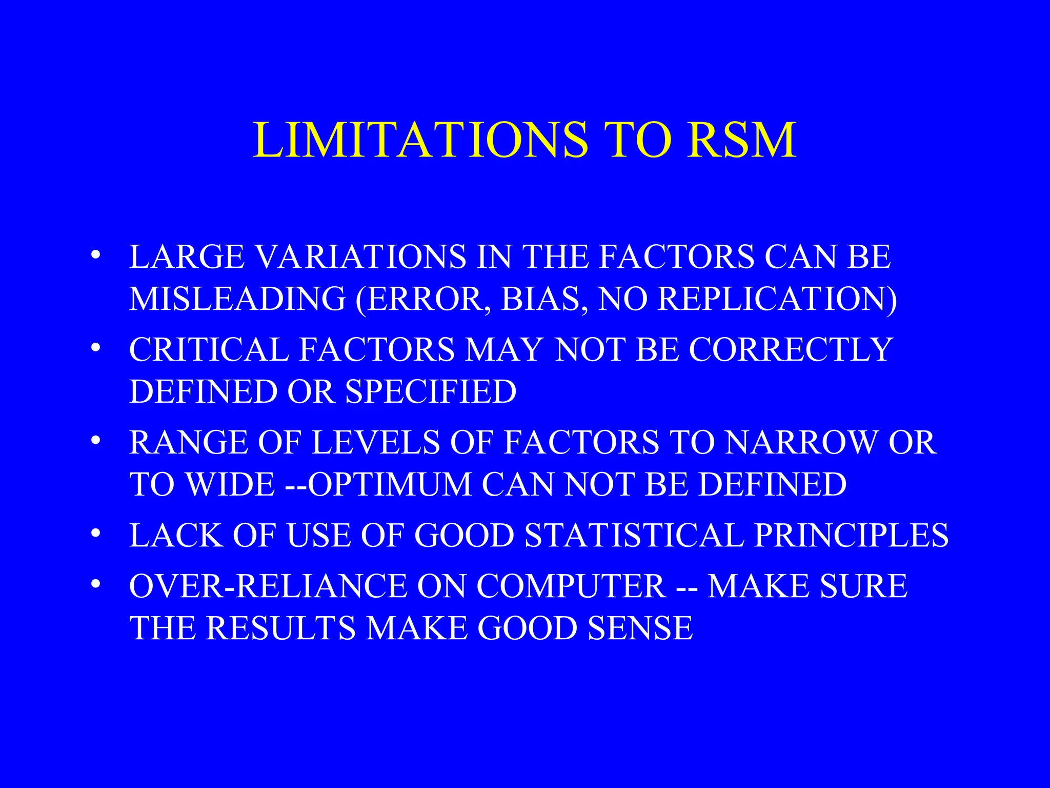 PPT perancangan proses menggunakan metode RSM | PPT