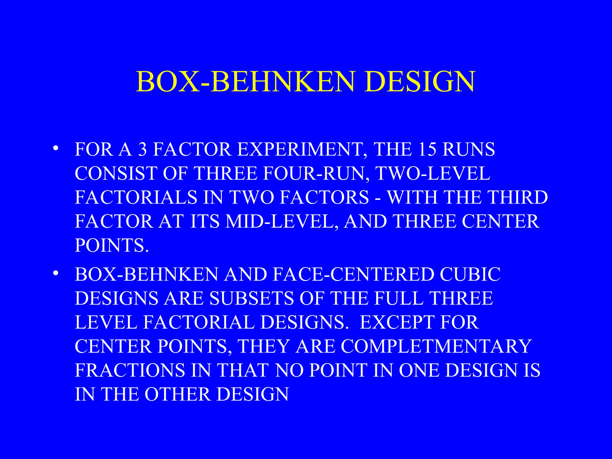 PPT perancangan proses menggunakan metode RSM | PPT