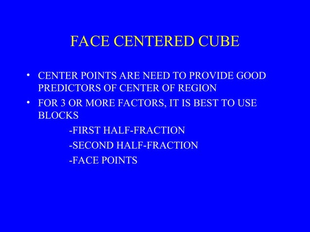 PPT perancangan proses menggunakan metode RSM | PPT