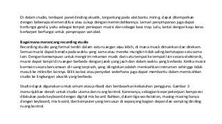 Desain akustik pada studio musik atau studio musik rumah | PDF