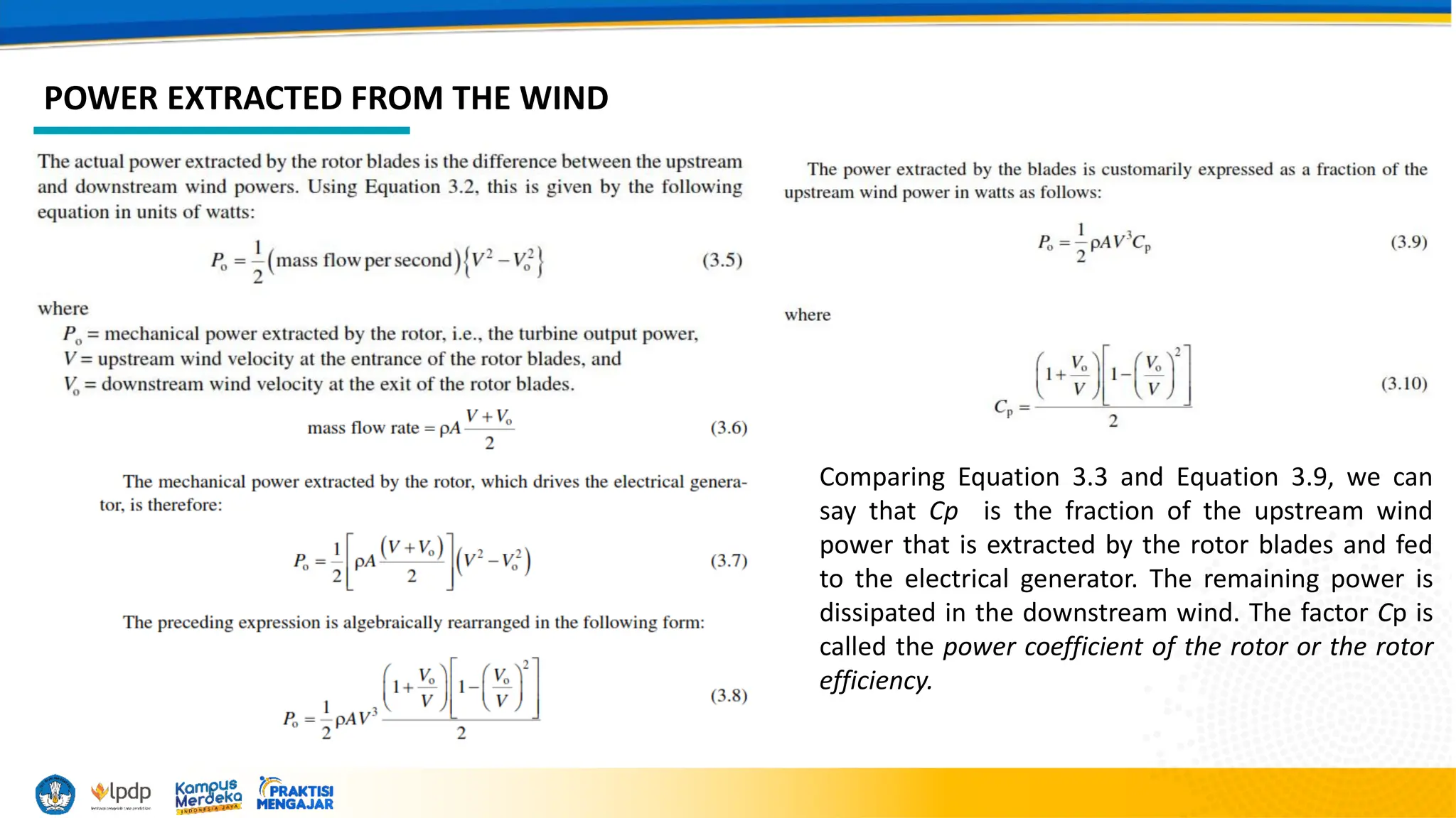 Desain, Analisis dan Pengoperasian Pusat Listrik Tenaga Bayu (PLTB) dan ...