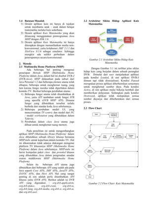 Desain aplikasi matematika menggunakan mhp (jurnal) | PDF