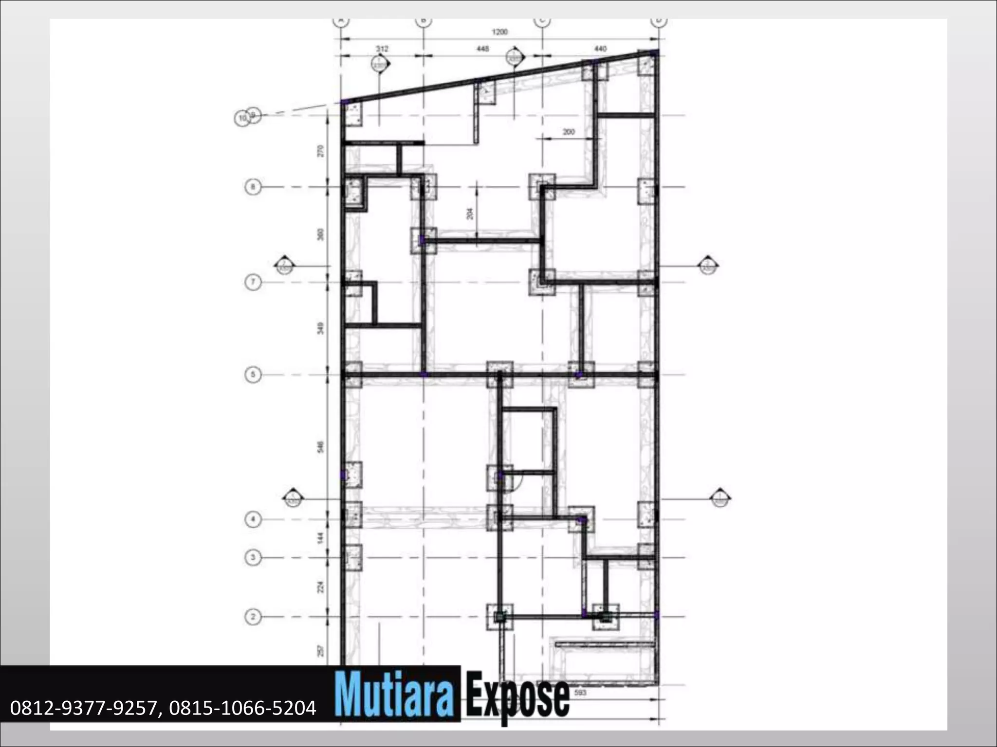 Desain arsitek 3d dan 2d rumah tinggal 2 lantai | PPTX