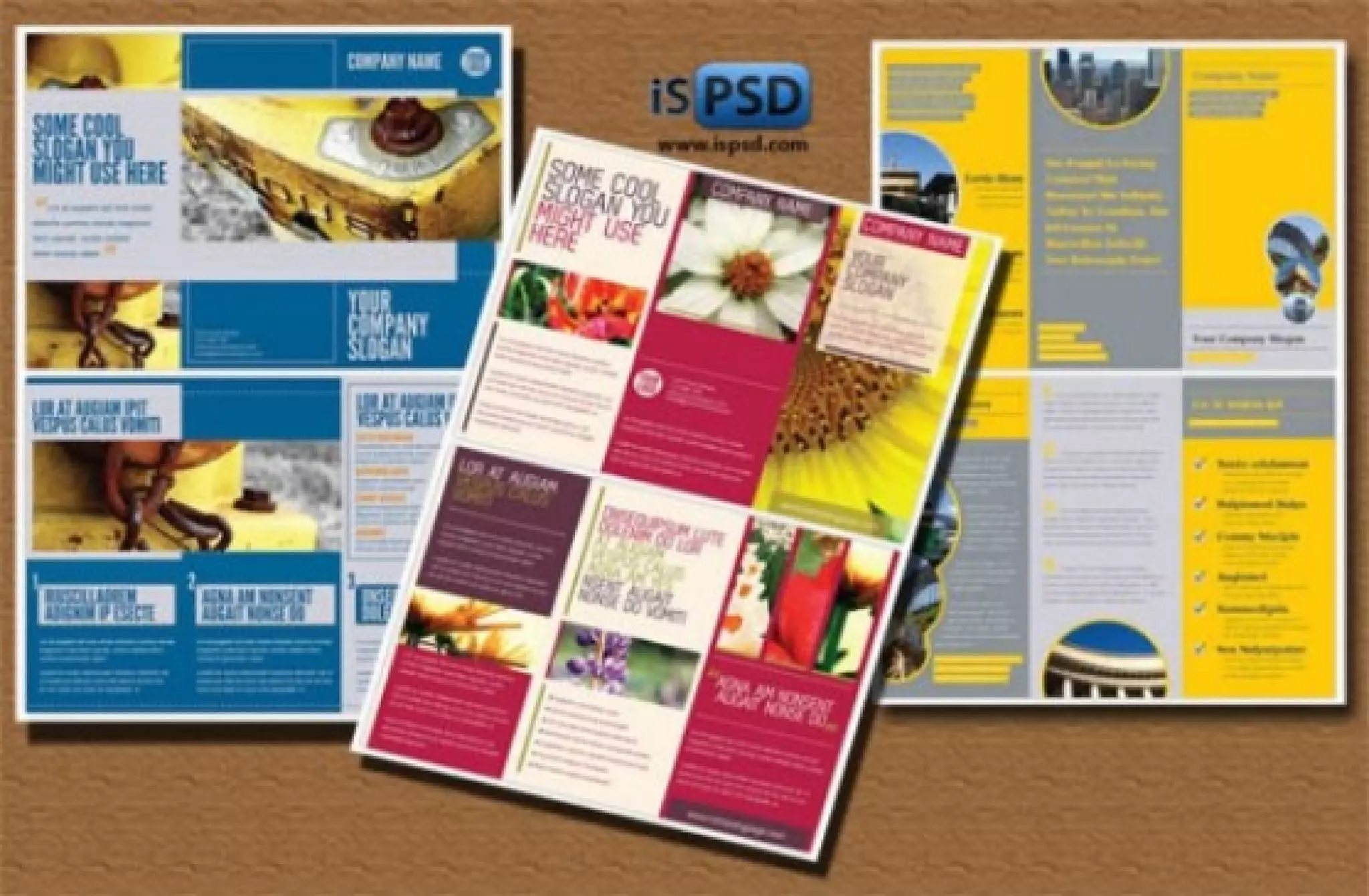 Desain brosur flyer template download gratis | PDF