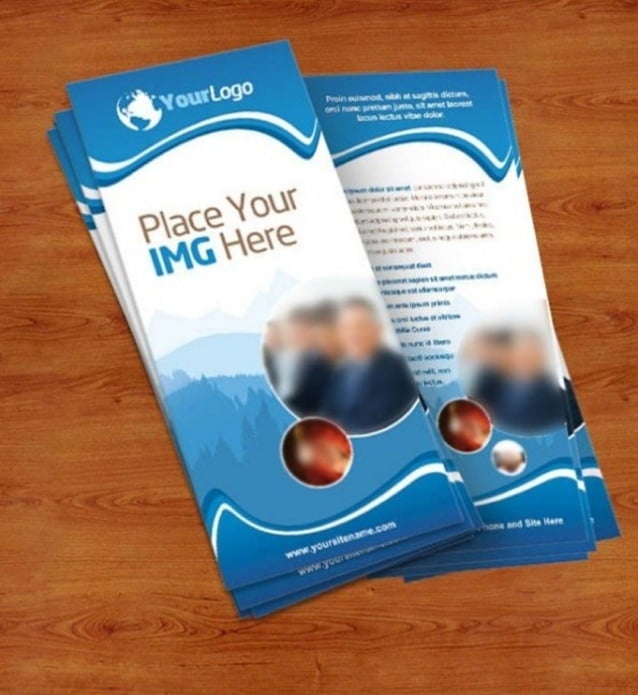 Desain brosur flyer template download gratis | PDF