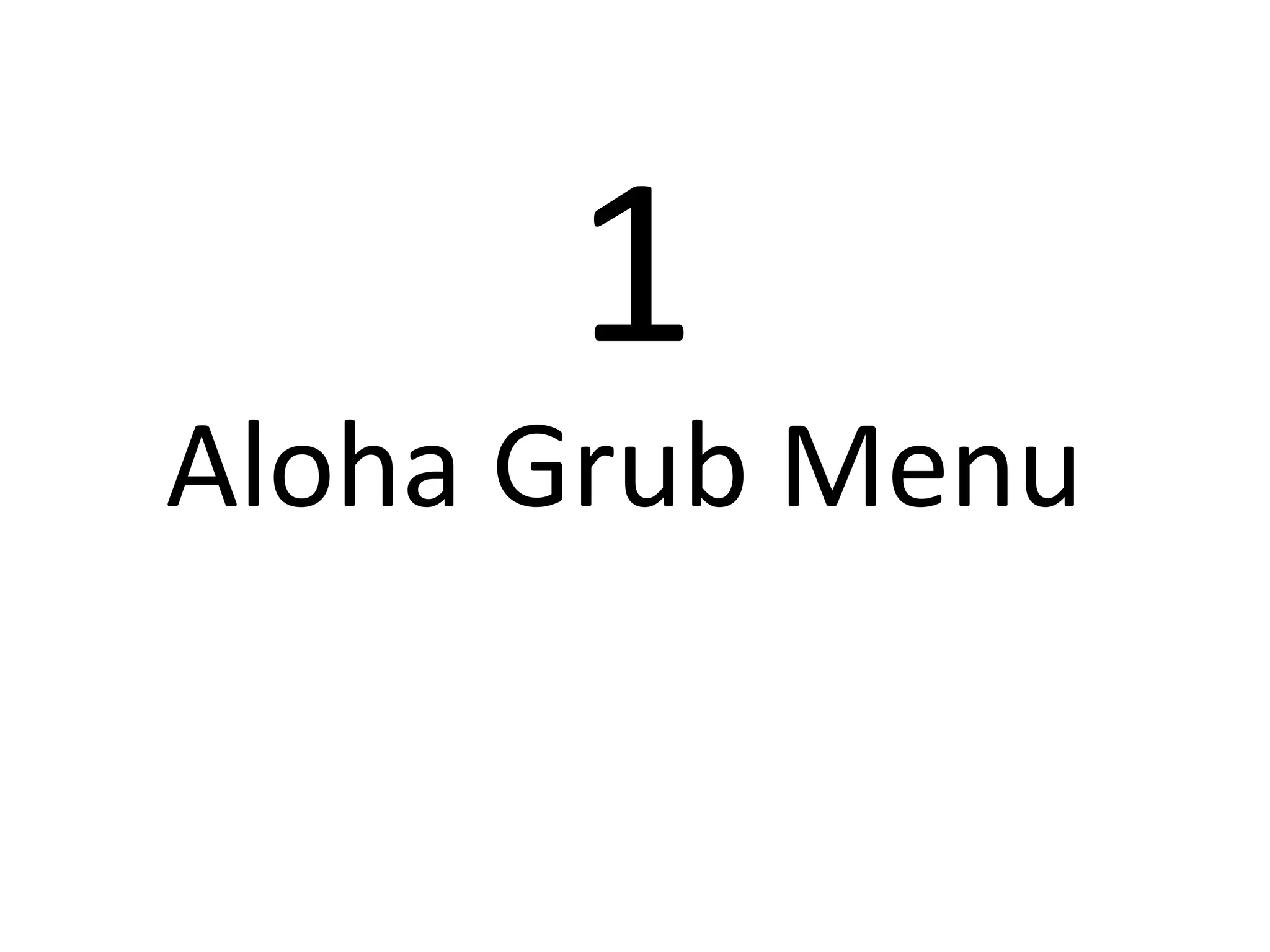 Desain brosur restoran | PPT