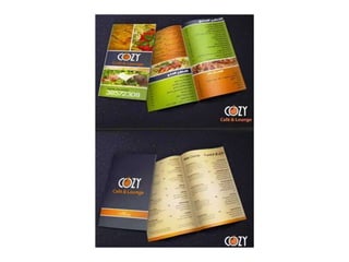 Desain brosur restoran | PPT