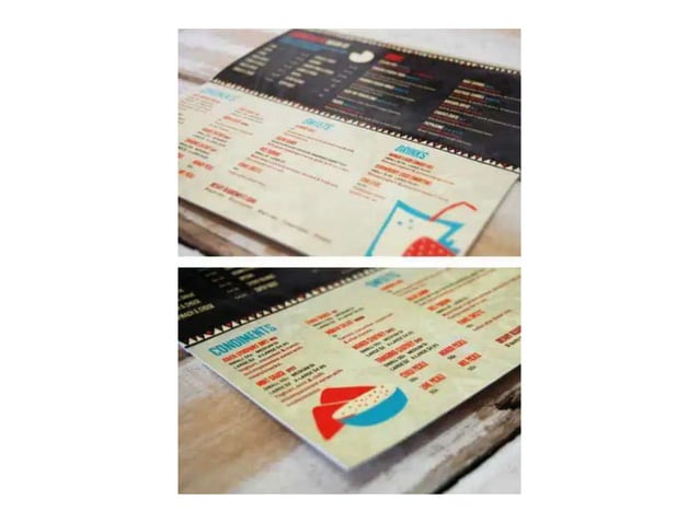 Desain brosur restoran | PPT