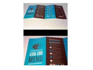 Desain brosur restoran | PPT