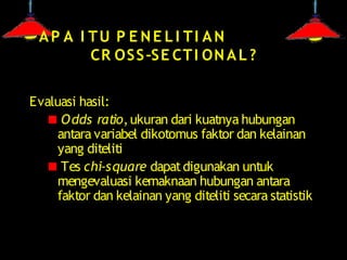 Desain Cross sectional.........................pdf